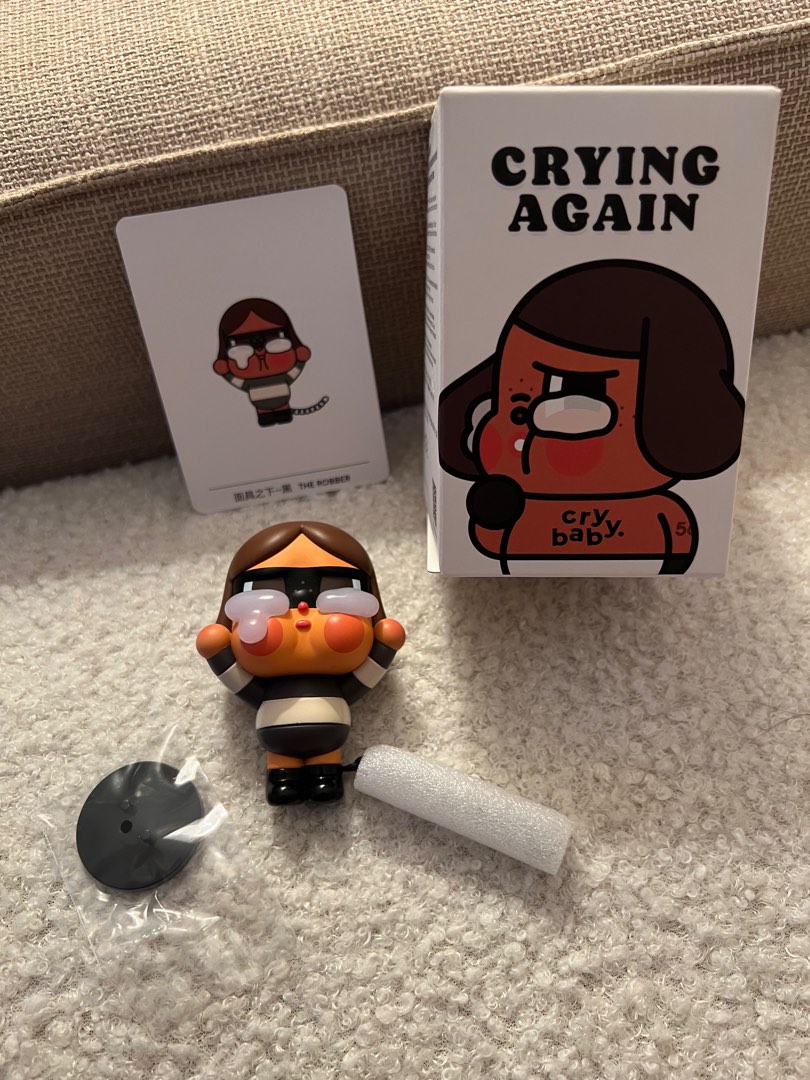 Crying Again - The Robber, Hobbies & Toys, Toys & Games on Carousell