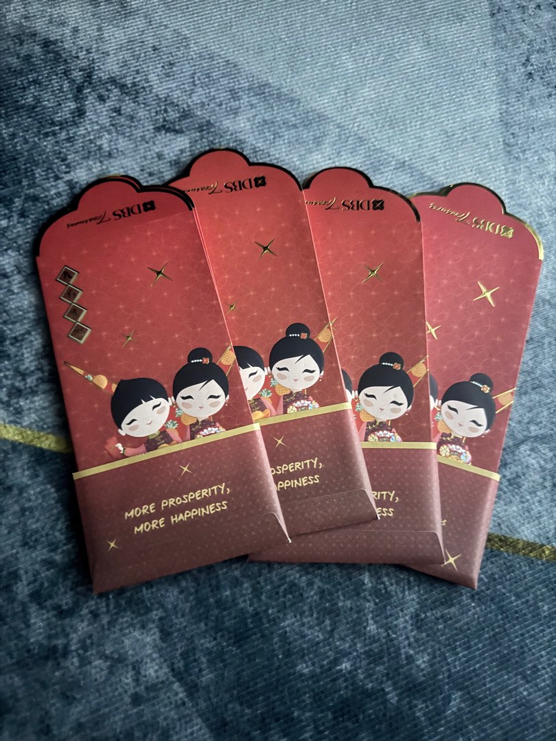 DBS Treasures new red packet ang pao, Hobbies & Toys, Stationery ...