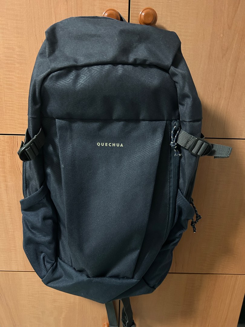 Decathalon Quecha backpack bag - navy blue, Men's Fashion, Bags ...