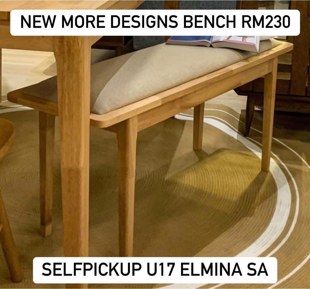 Deco raya furniture dining set bench ikea mirror etc, Furniture & Home ...