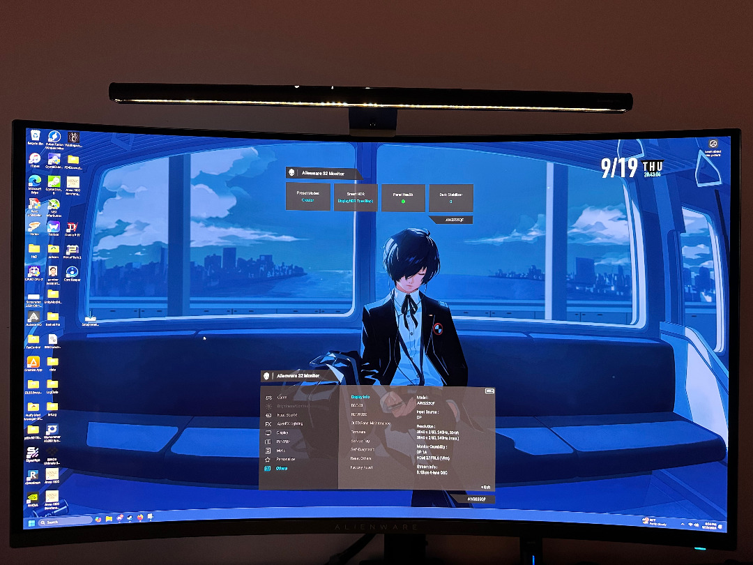DELL ALIENWARE AW3225QF, Computers & Tech, Parts & Accessories, Monitor ...