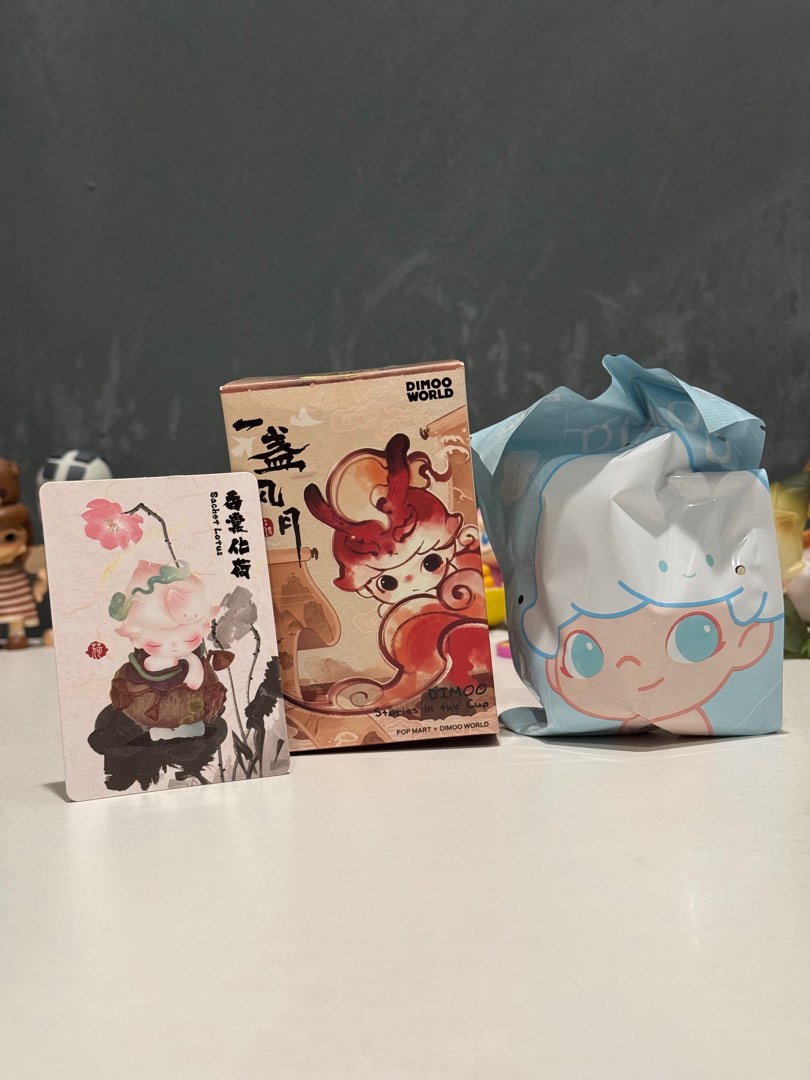 DIMOO Stories in The Cup Series - Sachet Lotus, Hobbies & Toys ...