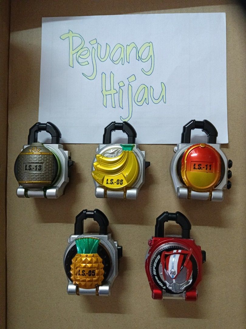 DX Lock Seed Kamen Rider Gaim, Hobbies & Toys, Toys & Games on Carousell