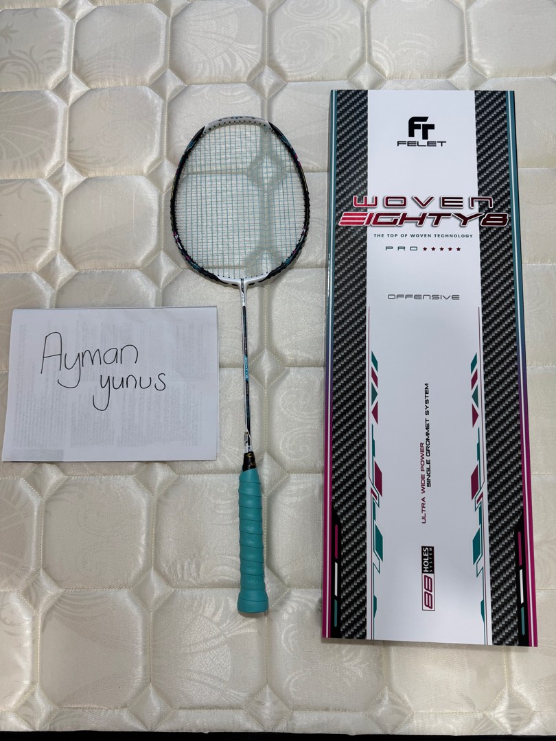 Felet Woven Eighty-8, Sports Equipment, Sports & Games, Racket & Ball ...