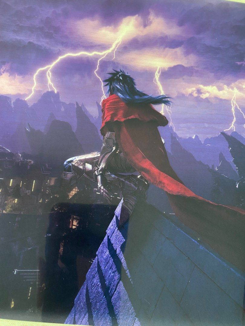 Final Fantasy VII FF7 Rebirth Mini Clear Poster Vincent Valentine ...