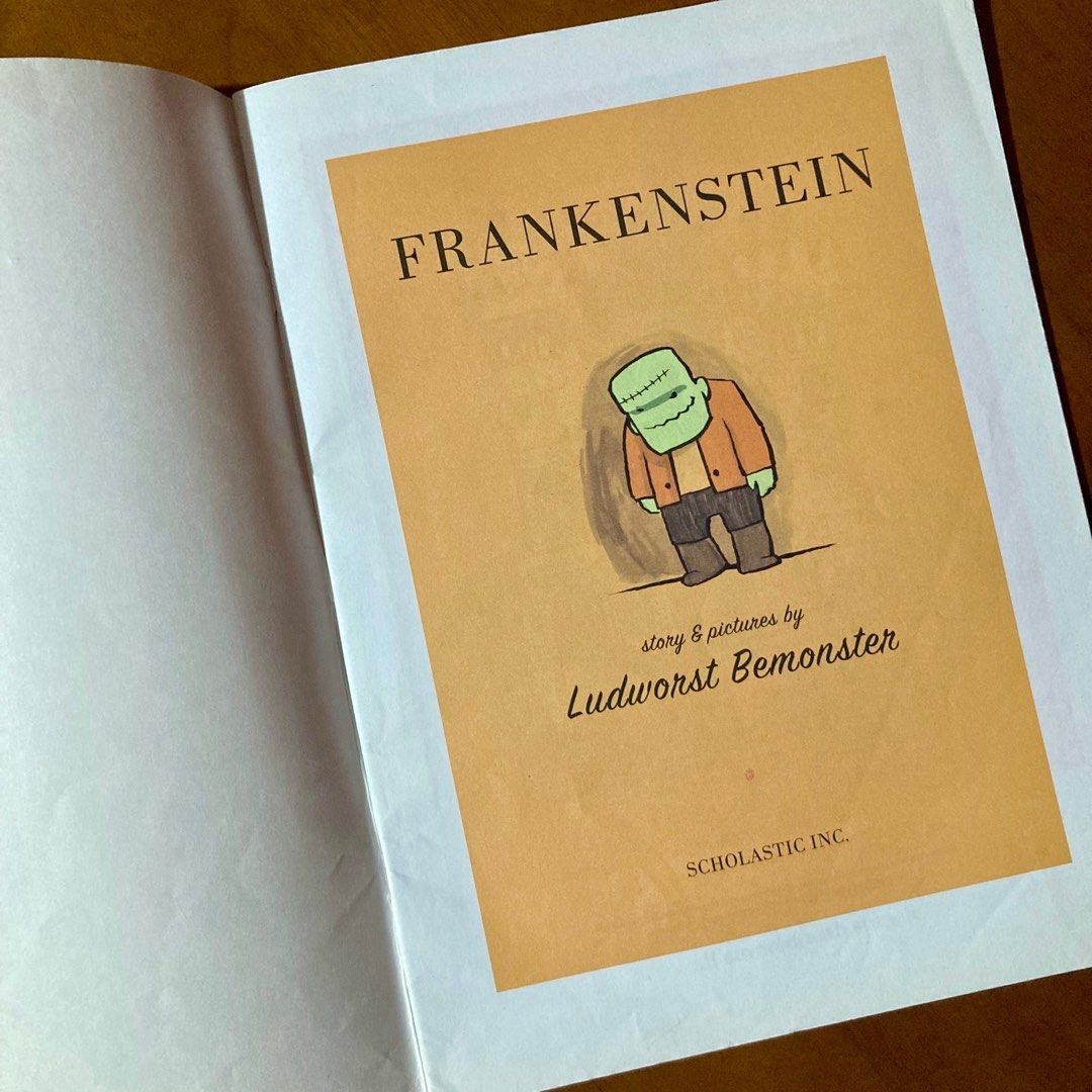 Frankenstein: A Monstrous Parody by Ludowrst Bemonster, Written by Rick ...