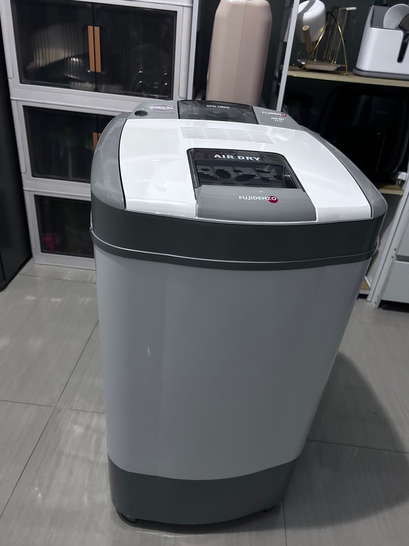 Fujidenzo 8 kg Spin Dryer JSD-801 (Gray), TV & Home Appliances, Washing ...