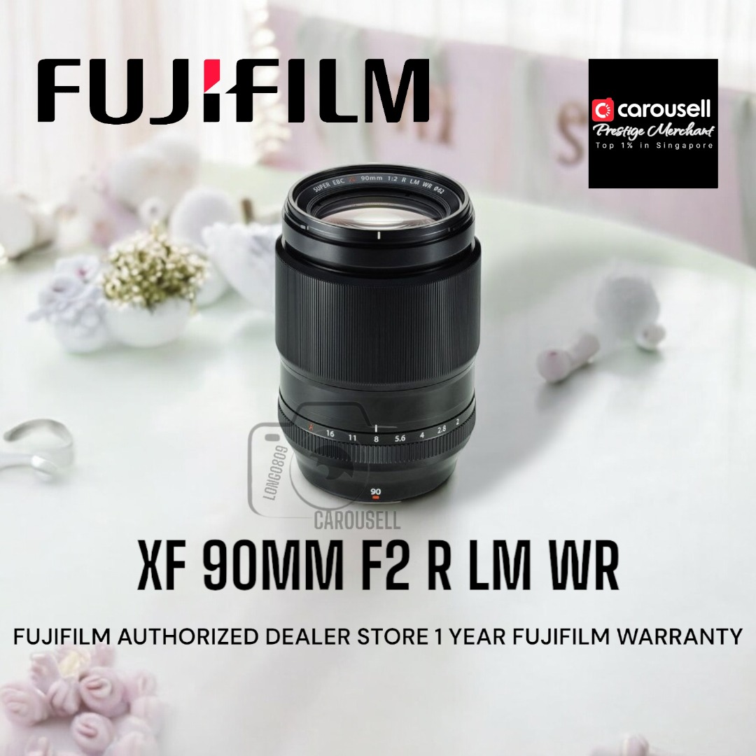 FUJIFILM XF 90MM F2 R LM WR/FUJI XF90MM F2/FUJI XF90MMF2/XF90MM F2/XF90F2, Photography, Lens ...