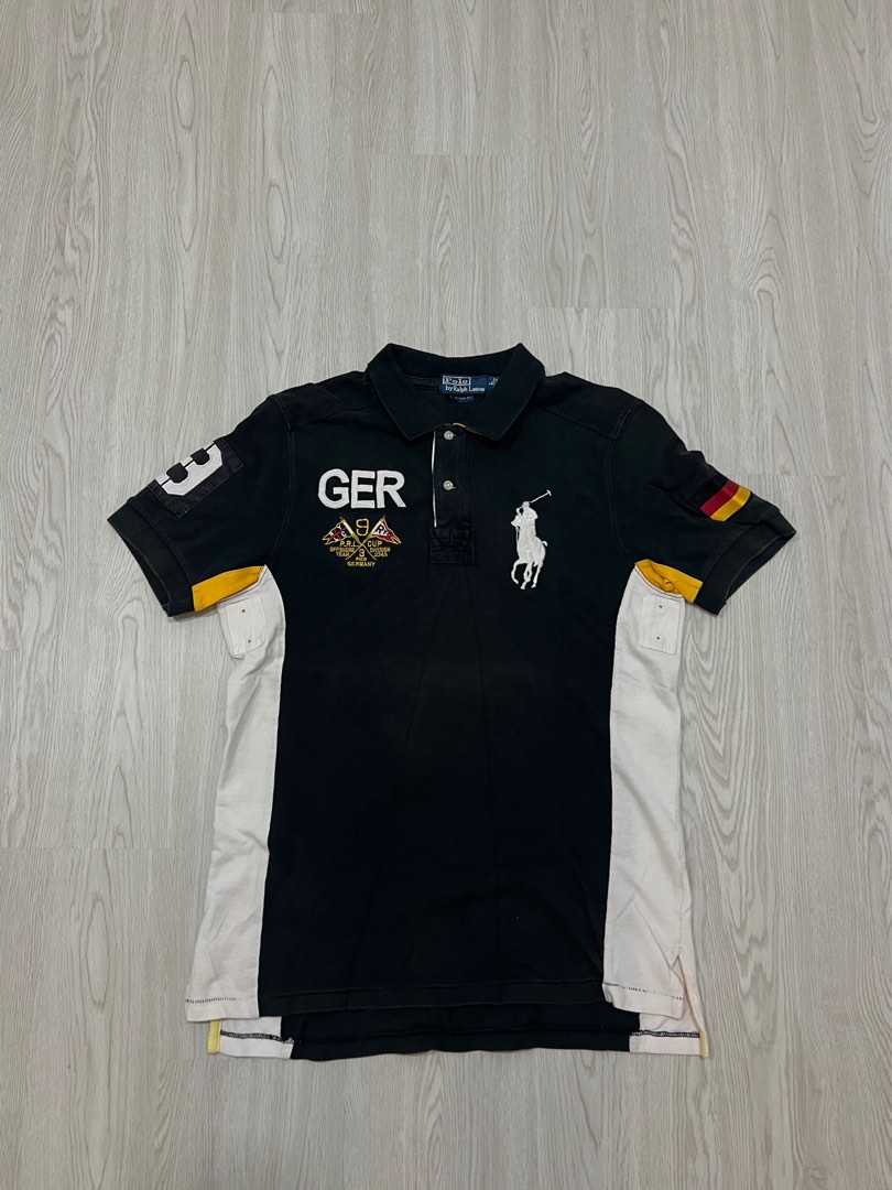 Germany vintage ralph lauren polo RARE, Men's Fashion, Tops & Sets ...
