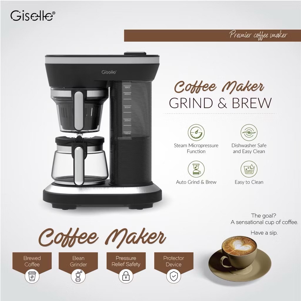 Giselle Coffee Maker, TV & Home Appliances, Kitchen Appliances, Coffee ...