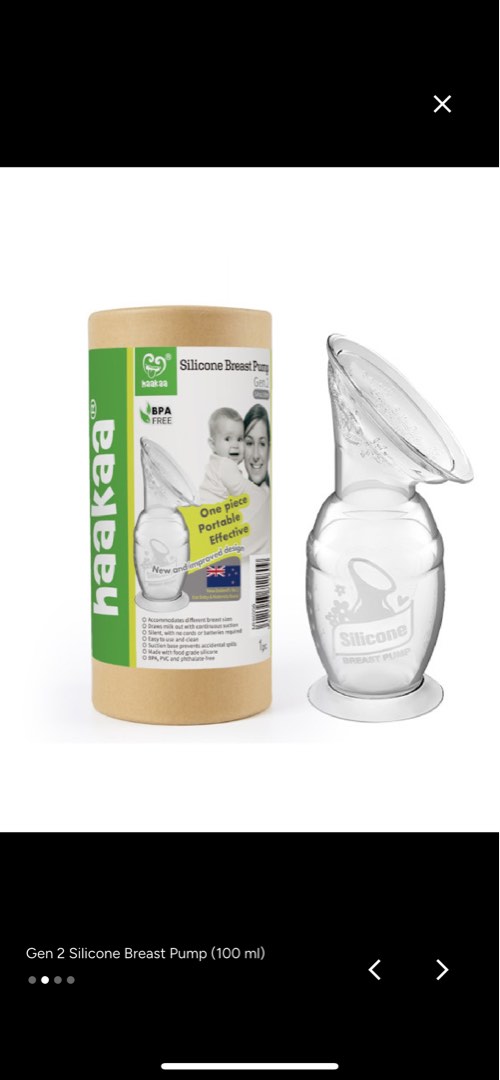 NEW Haaka Gen 2 Breast Pump, Babies & Kids, Nursing & Feeding ...