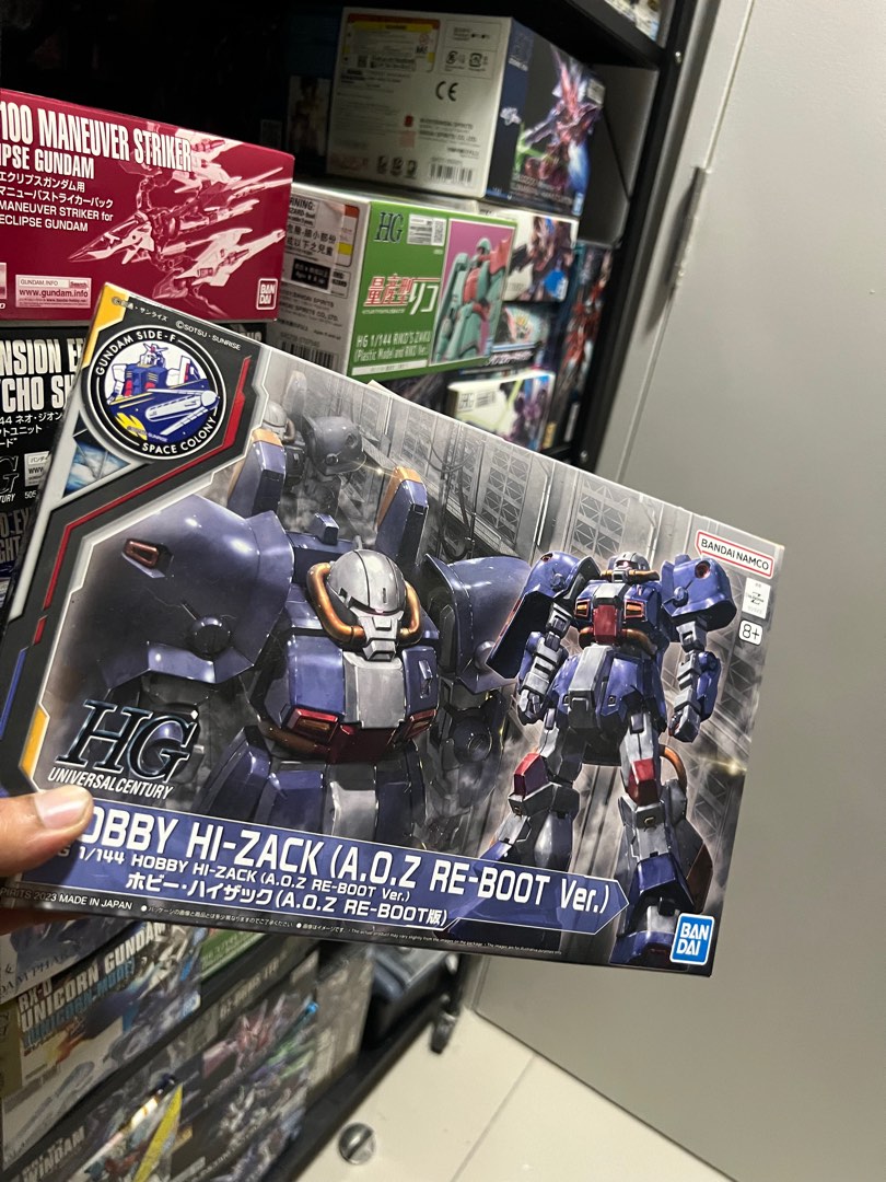 Hg Hi-Zack (A.O.Z Re-Boot Ver.), Hobbies & Toys, Toys & Games on Carousell