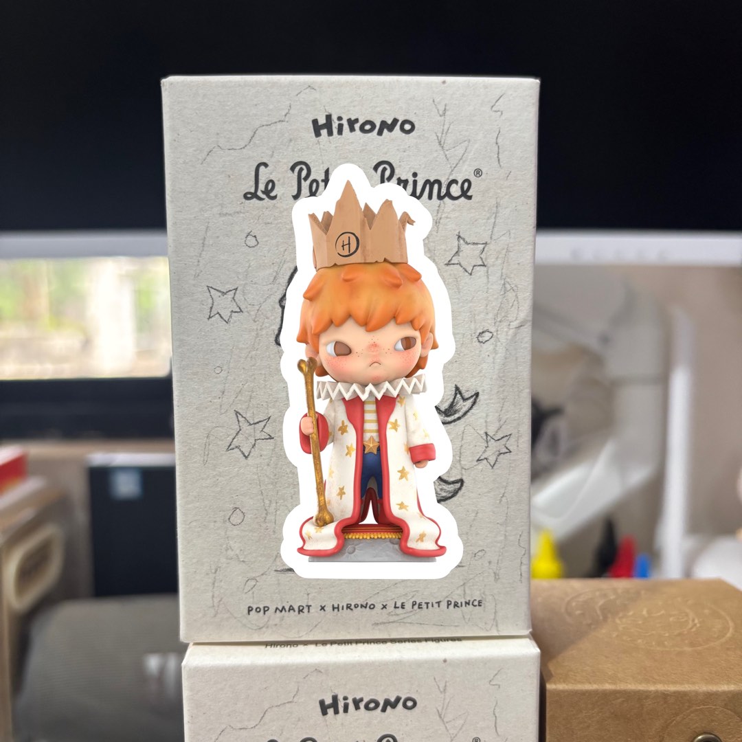 Hirono Little Prince The King, Hobbies & Toys, Toys & Games on Carousell