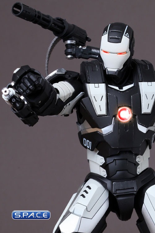 Hottoys MMS166 Ironman 2 War Machine (Special Version) 黑白, 興趣及遊戲, 玩具 ...