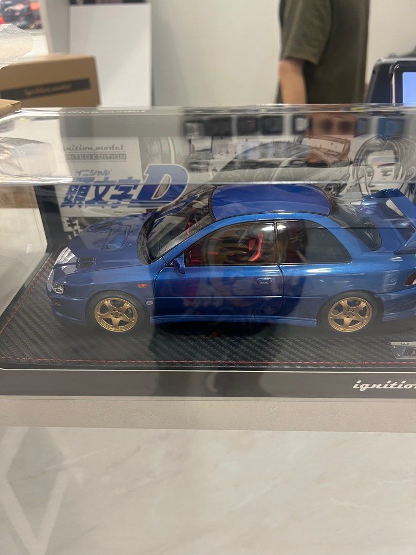 IGNITION 1:18 INITIAL D SUBARU Impreza WRX type R Sti Version V (GC8 ...