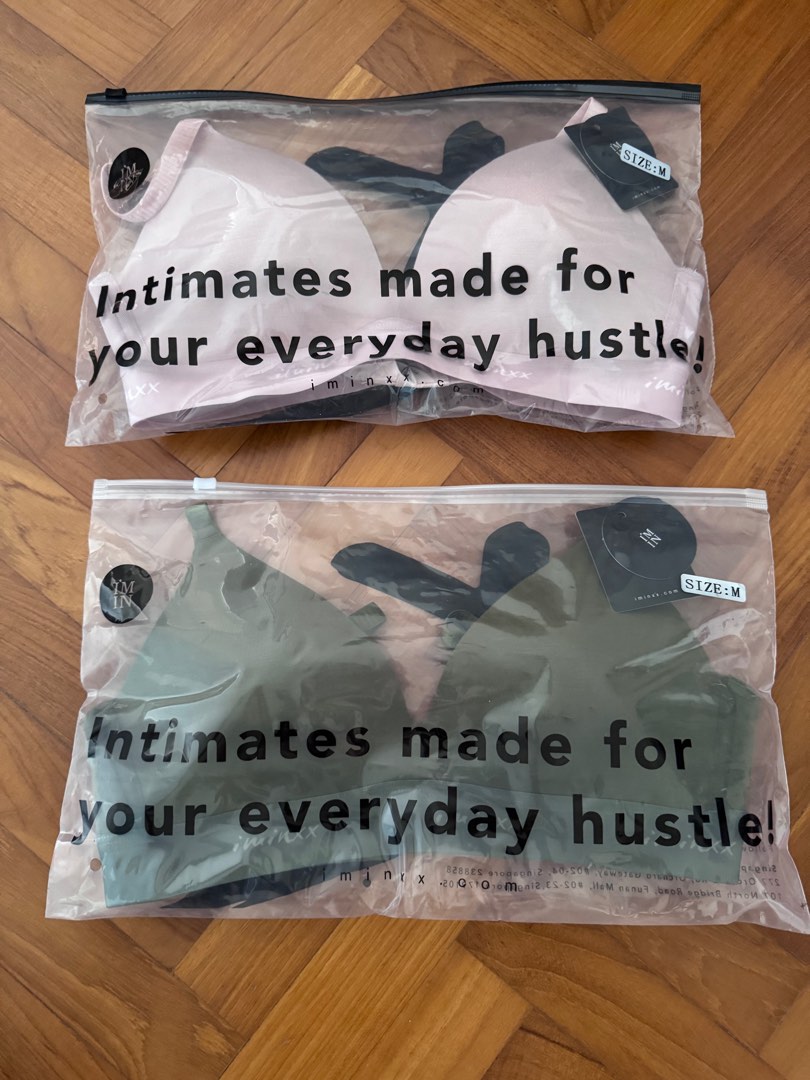 IMINXX MAGICLIFT MODAL WIRELESS BRA, Women's Fashion, New Undergarments ...