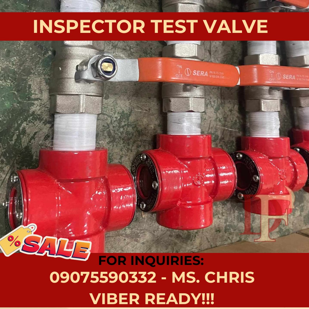 INSPECTOR TEST VALVE, Commercial & Industrial, Construction & Building ...