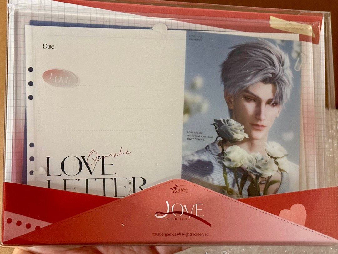 Instock Official Sylus Note Acrylic Standee love and deepspace, Hobbies ...