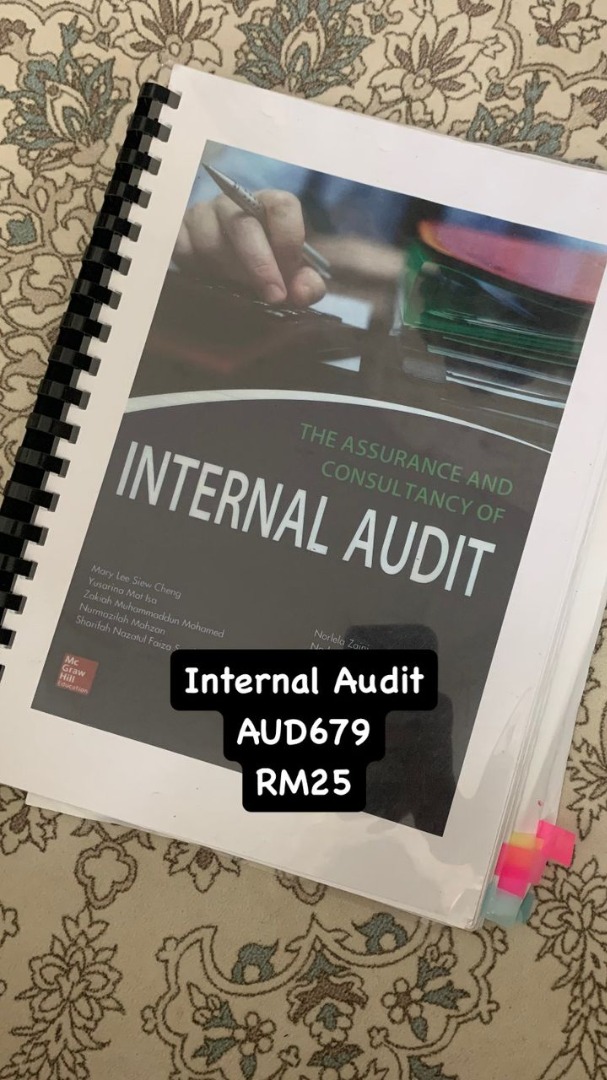 INTERNAL AUDIT AUD679, Hobbies & Toys, Books & Magazines, Textbooks on ...