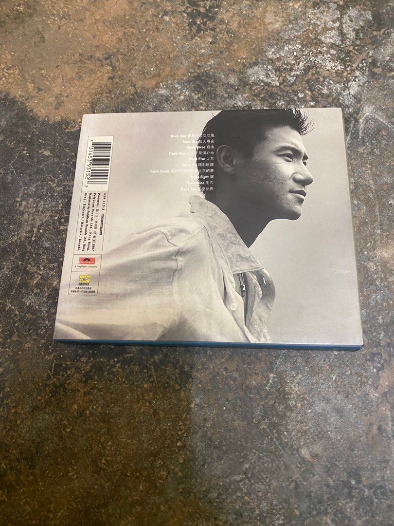 Jacky Cheung Hong Kong Singer 1997 CD album, Hobbies & Toys, Music ...