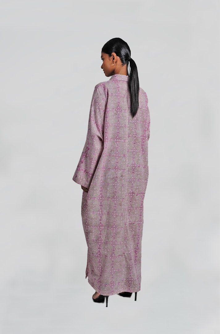 Kapten Batik Teng Teng Pink Dress, Women's Fashion, Dresses & Sets ...