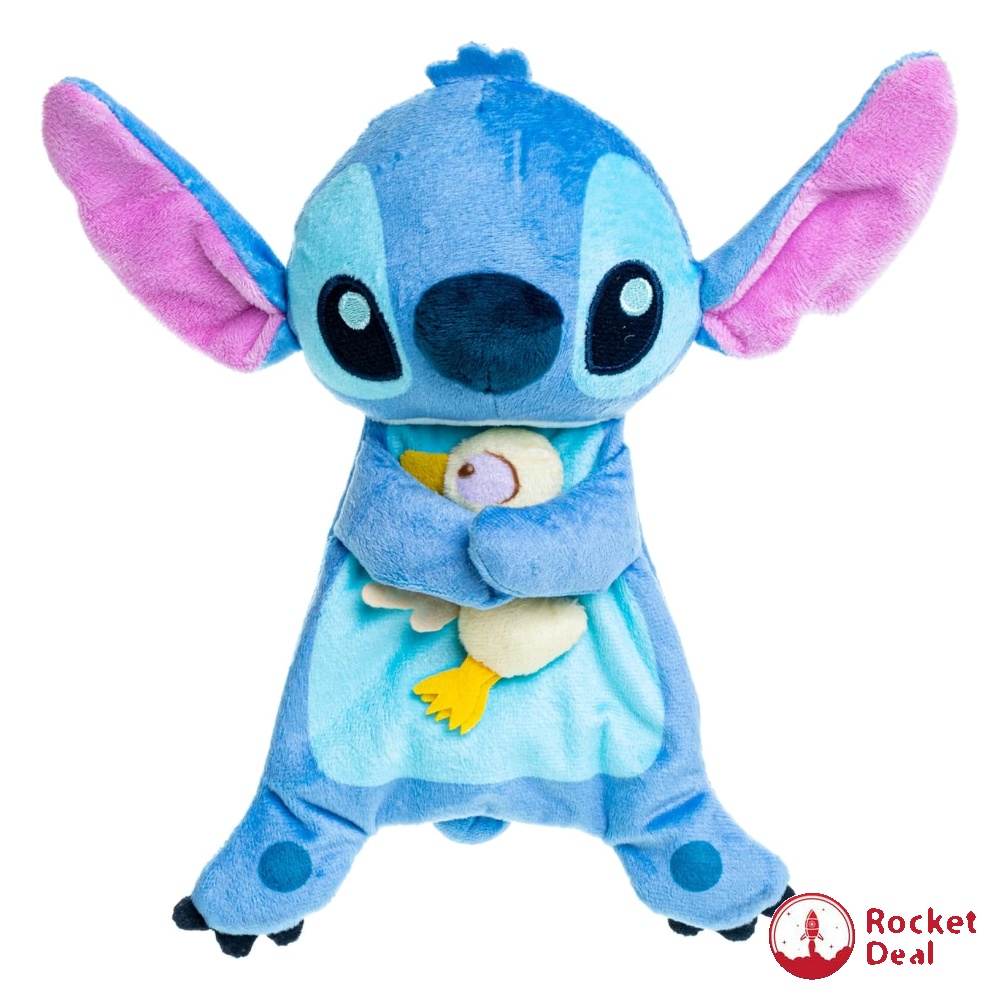 KIDS PREFERRED Disney Stitch Snuggle Lovey, Blue, Hobbies & Toys, Toys ...