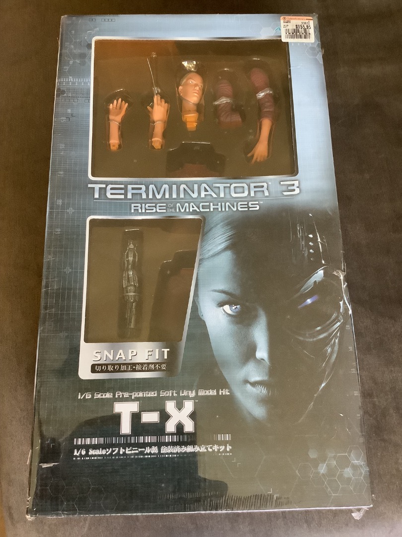Kotobukiya artfx 1/6 TERMINATOR 3 T-X soft vinyl pre-painted model kit ...