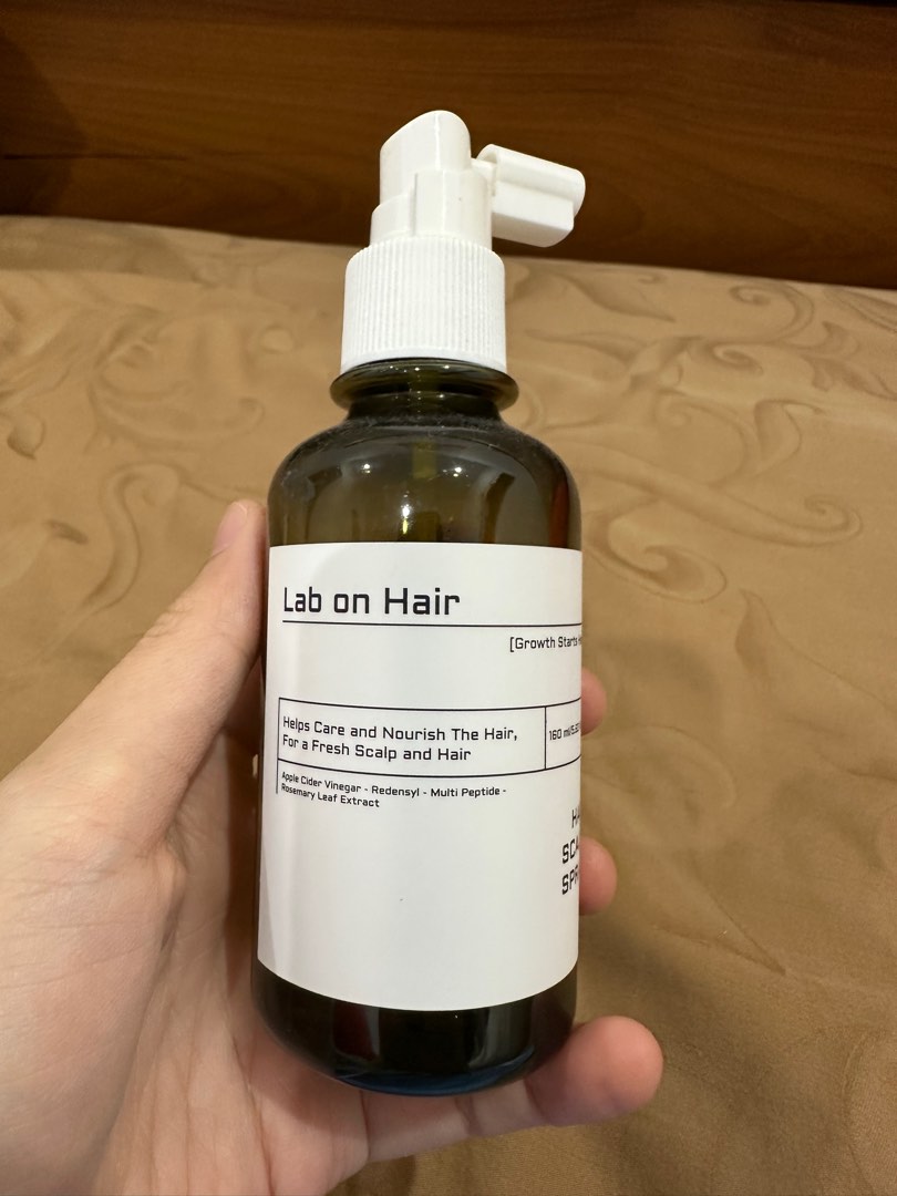 Lab on hair scalp spray, Kesehatan & Kecantikan, Perawatan Rambut di ...
