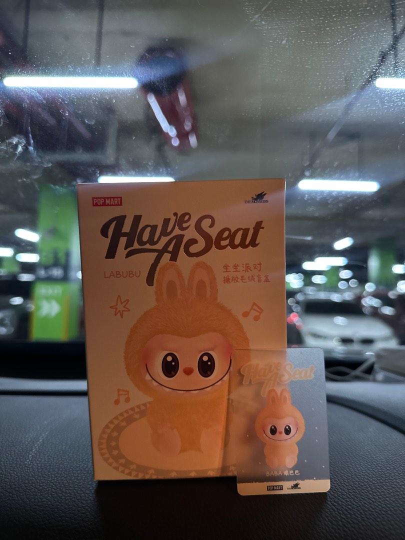 Labubu have a seat BABA, Toys & Collectibles, Mainan di Carousell