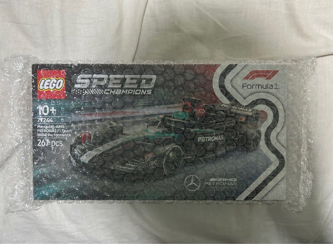 lego speed champions mercedes-amg f1 w15 race car 77244, Hobbies & Toys ...