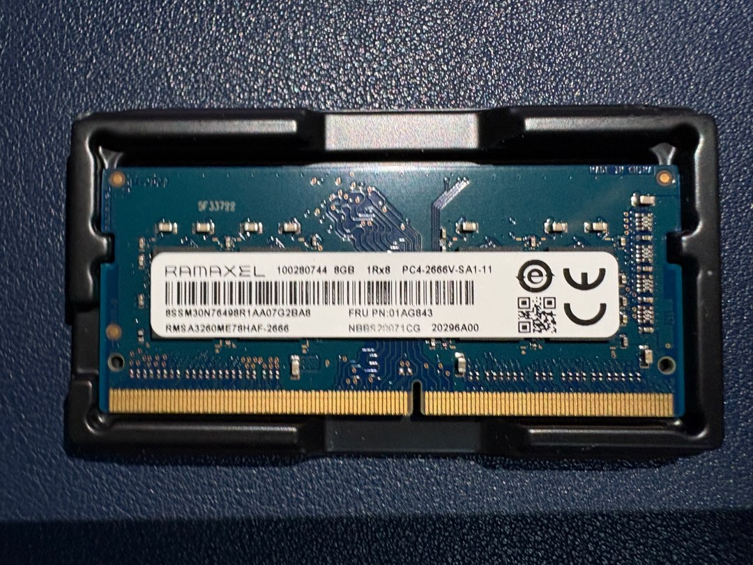 Lenovo 8Gb ddr4 memory, Computers & Tech, Parts & Accessories, Computer ...