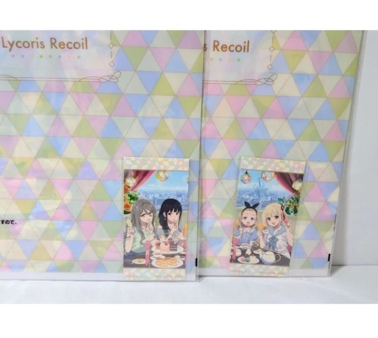 Lycoris Recoil Large Visual Board Poster / Clearfile Folders with ...