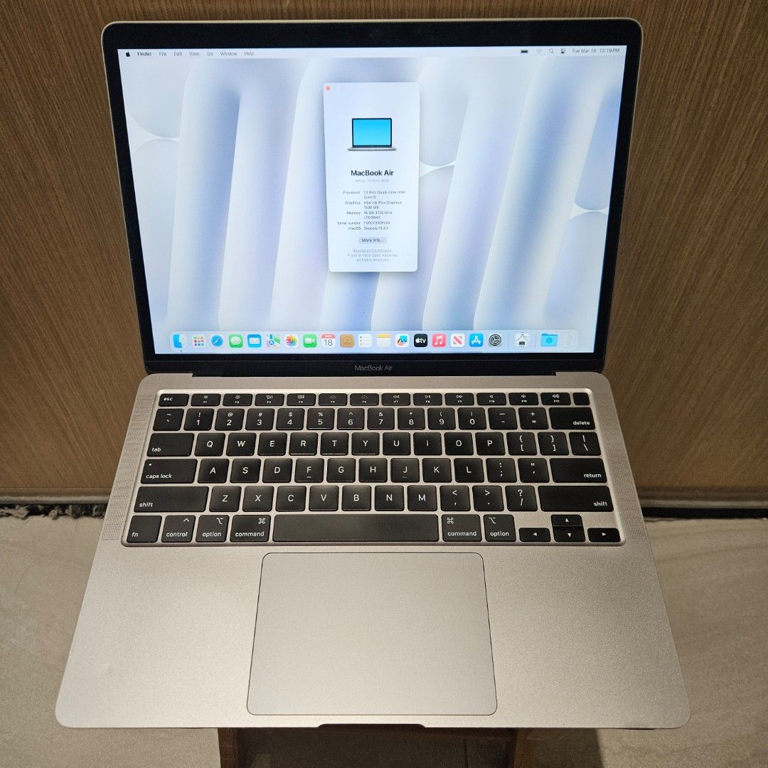Macbook Air 2020 i5 16GB 512GB SSD 13.3" Two Thunderbolt, Computers ...