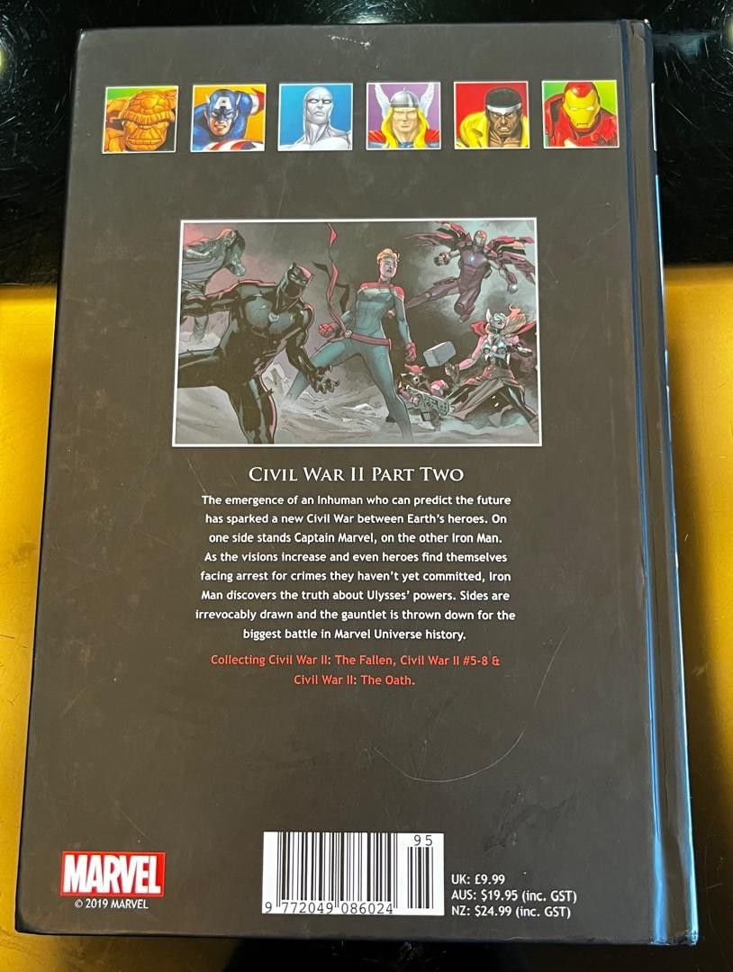Marvel's Civil War II part 2 comic, Hobbies & Toys, Books & Magazines ...