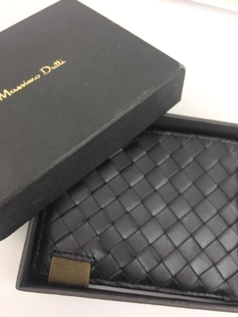 Massimo Dutti Leather Wallet (comes with with gift box), Men's Fashion ...