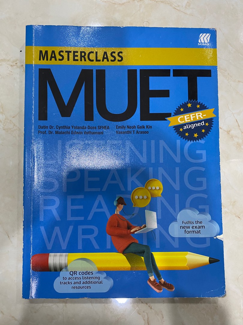 MASTERCLASS MUET CEFR-ALIGNED, Hobbies & Toys, Books & Magazines, Textbooks on Carousell