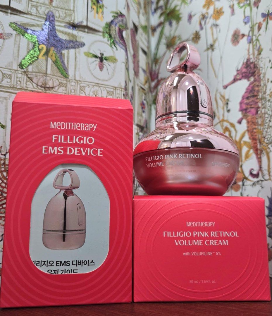[到貨]MEDITHERAPY粉光逆齡彈性美容儀+面霜, 美容＆個人護理, 健康及美容 - 皮膚護理, 面部 - 面部護理 - Carousell
