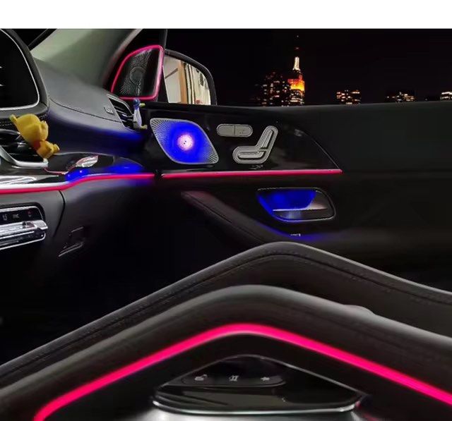 Mercedes W167 X167 C167 GLS GLE Interior Led Ambient Light Roof Tweeter ...