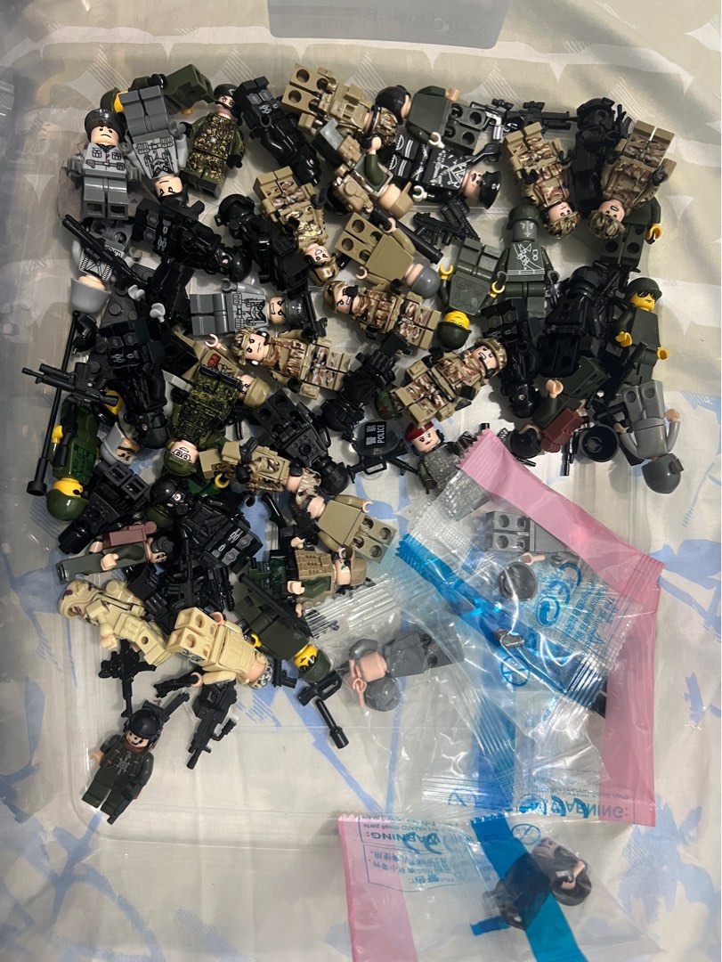 Military soldier brick (all 57soldier), Hobbies & Toys, Toys & Games on ...