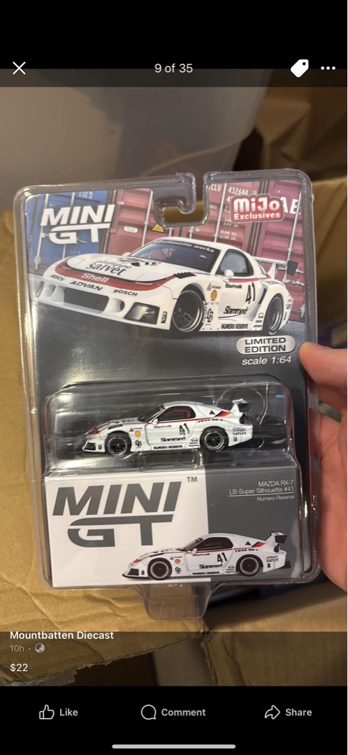 Minigt rx7 lbwk, Hobbies & Toys, Toys & Games on Carousell