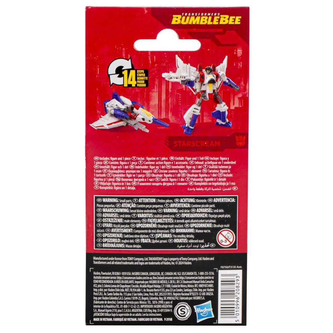 MISB Transformers Bumblebee Studio Series Core Starscream, Lego 3-in-1 ...