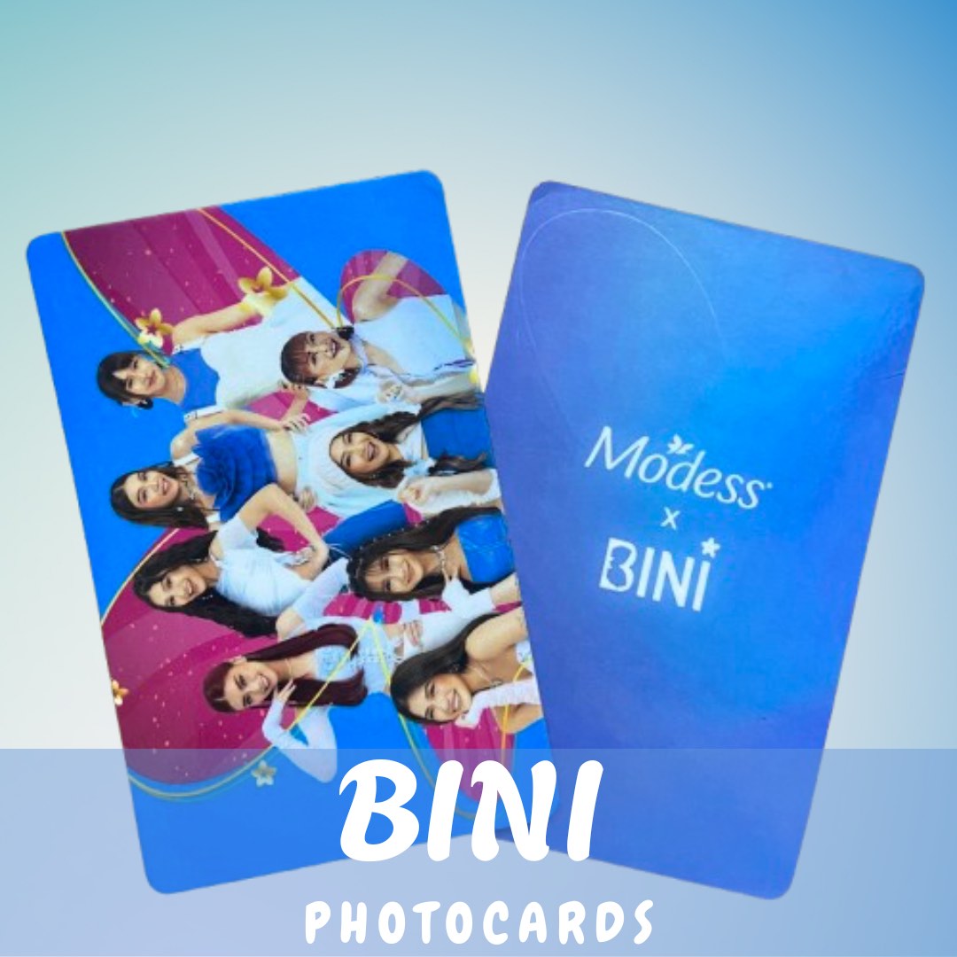 Modess x BINI photocards set of 10, Hobbies & Toys, Music & Media ...