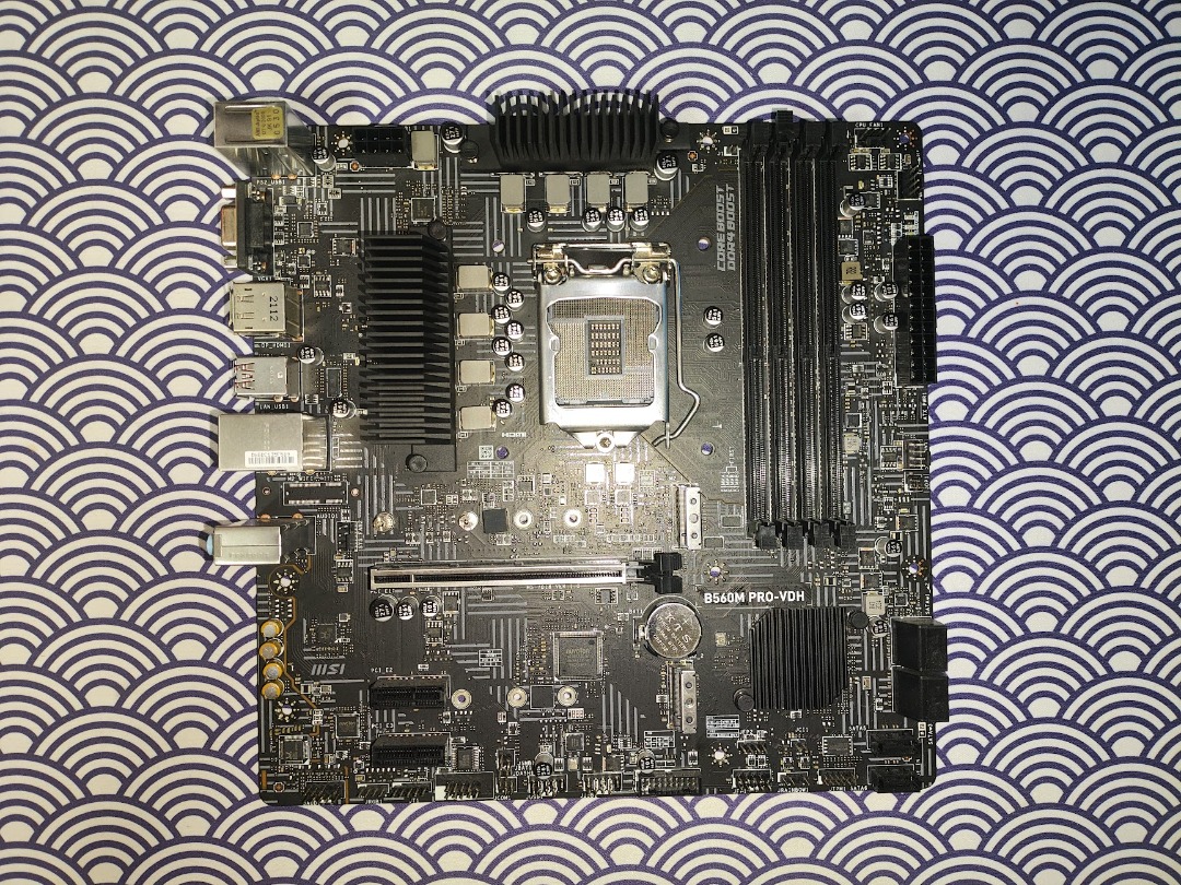[Motherboard] MSI B560M PRO-VDH MATX Intel 10th 11th LGA 1200 i3 i5 i7 ...