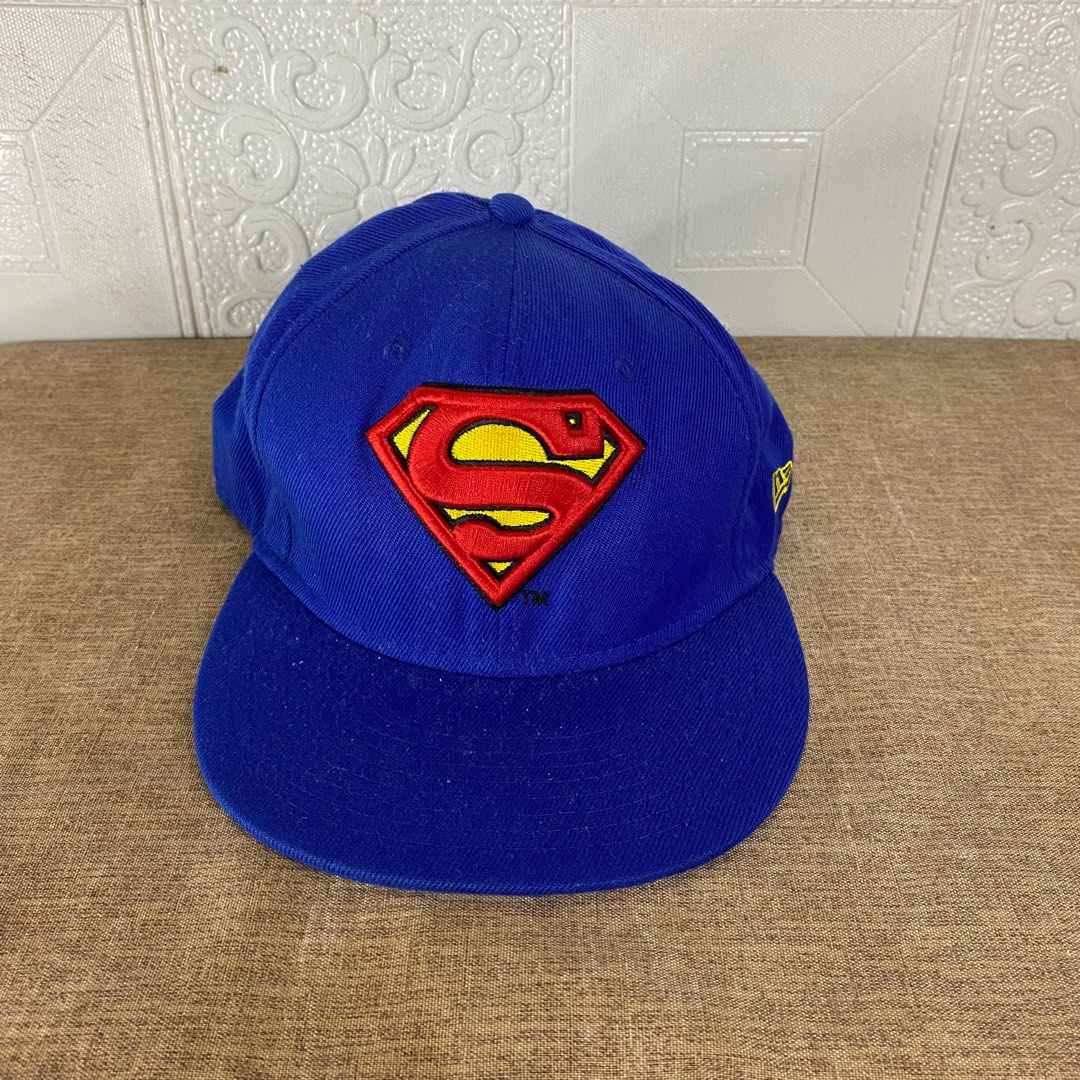 NEW ERA X DC SUPERMAN FITTED CAP, Men's Fashion, Watches & Accessories ...