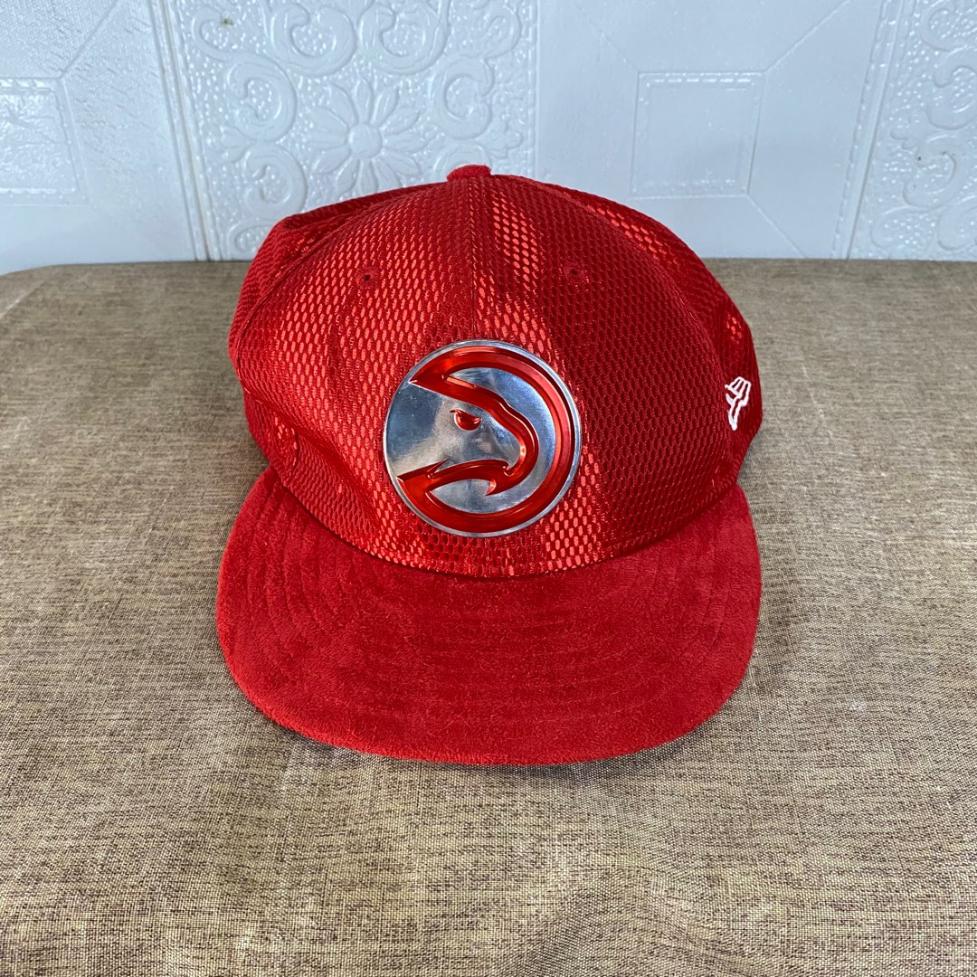 NEW ERA X NBA ATLANTA HAWKS CAP, Men's Fashion, Watches & Accessories ...
