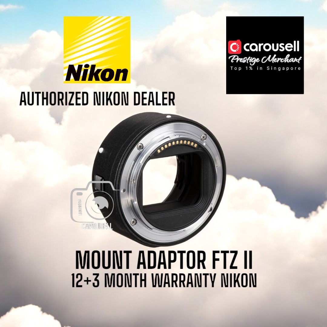 Nikon FTZ II Mount Adapter / Ftzii / Ftz ii / ftz 2, Photography, Lens ...