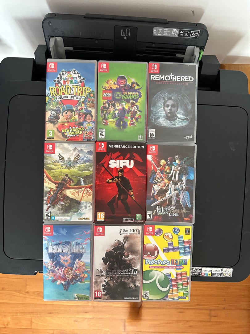 Nintendo Switch game Race with Ryan road trip / Lego DC villains ...