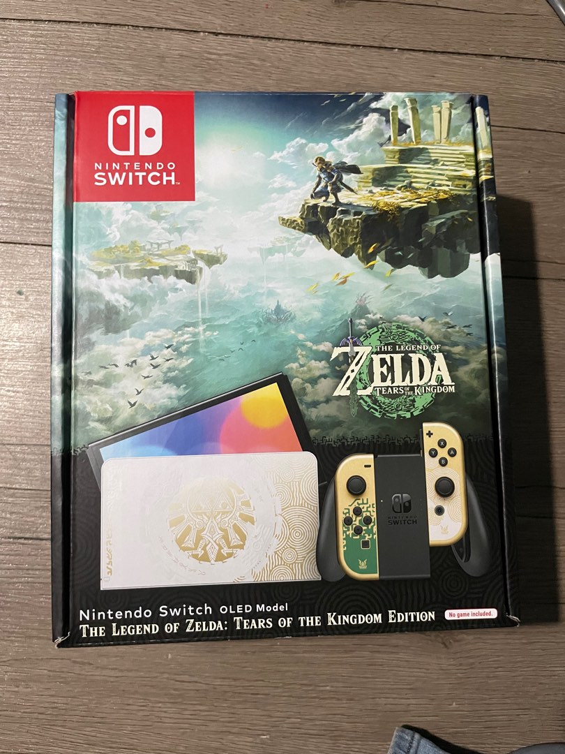 NINTENDO SWITCH OLED (TOTK), Video Gaming, Video Game Consoles ...