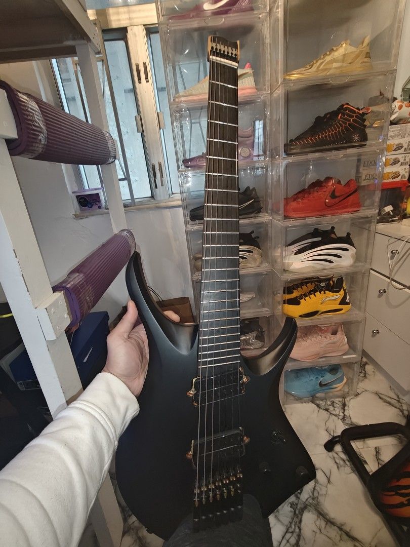 NK 7 string Headless Guitar (NOT strandberg skervesen mayones aristides ...