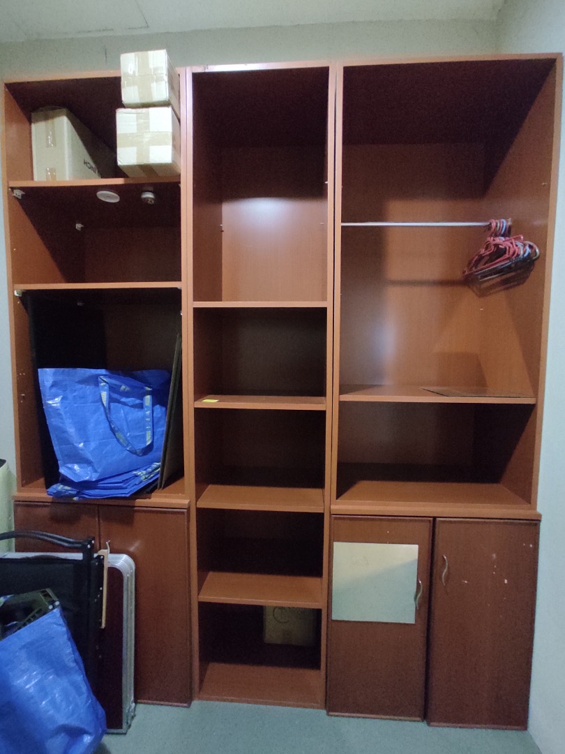 Non IKEA Set Almari Simpanan; Cabinet, Wardrobe, Furniture & Home ...